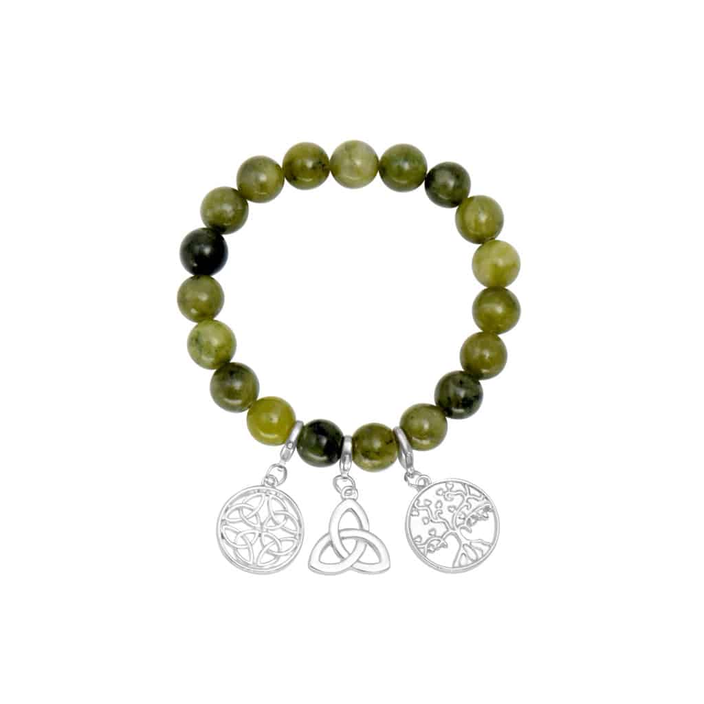 Irish Celtic Bracelets Marble Bracelets - Connemara Marble