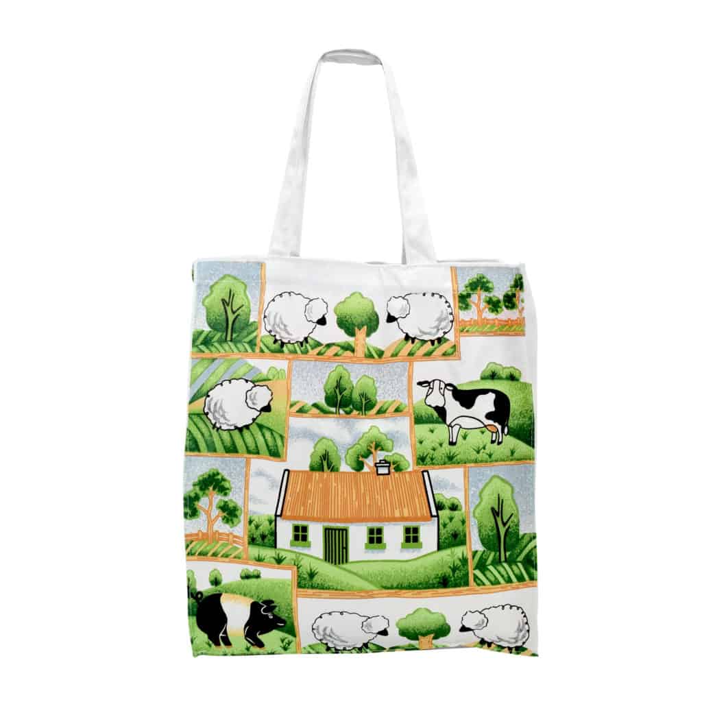Irish Countryside Tote Bag-Tote Bag-Irish Bag - Connemara Marble