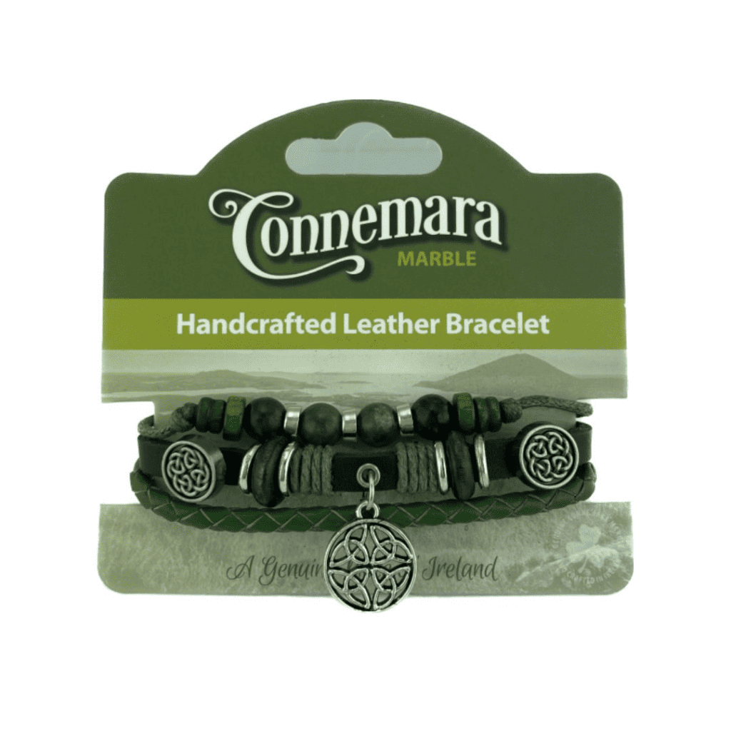 Irish Celtic Bracelets Marble Bracelets - Connemara Marble