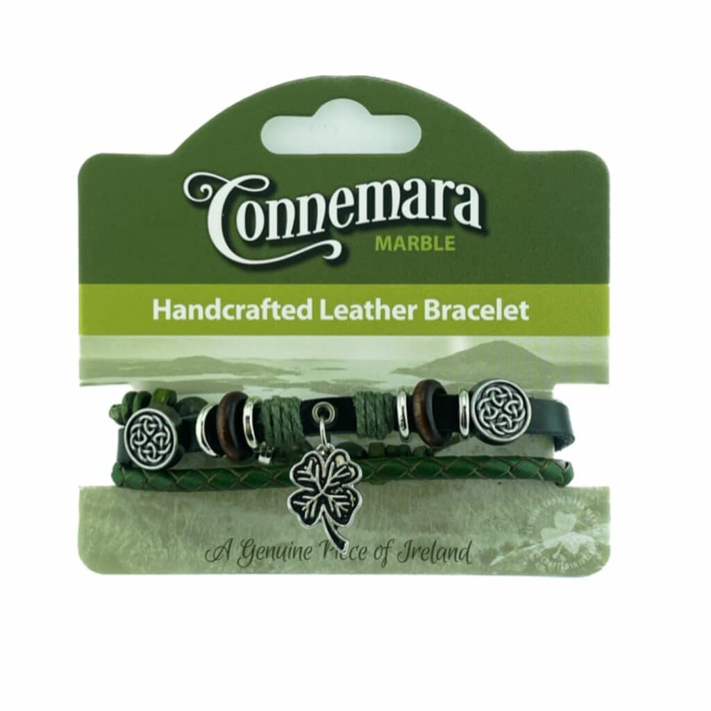 Irish Celtic Bracelets Marble Bracelets - Connemara Marble