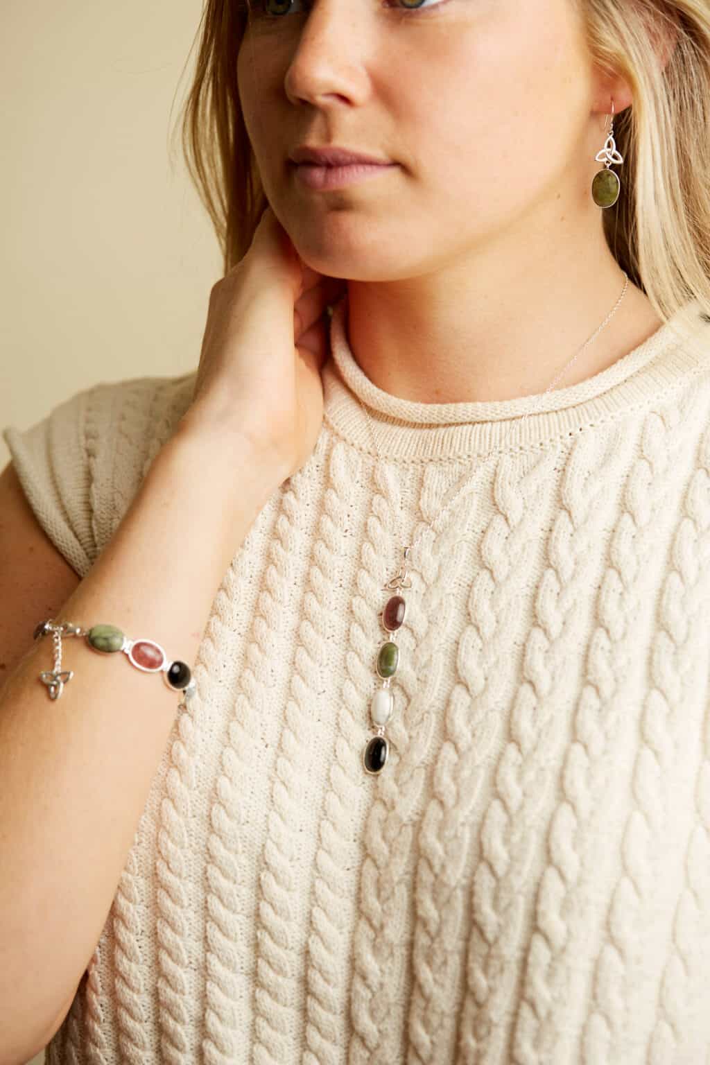 Colours of Ireland Bracelet-Celtic Bracelet-Connemara