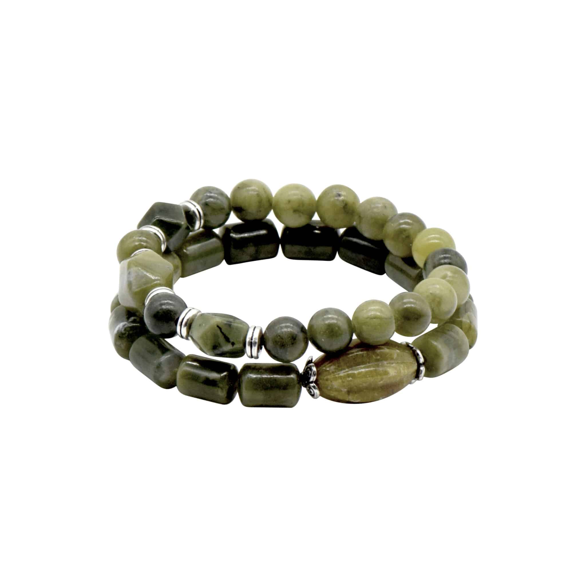 Irish Celtic Bracelets Marble Bracelets - Connemara Marble