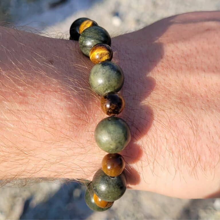 Irish Celtic Bracelets Marble Bracelets - Connemara Marble