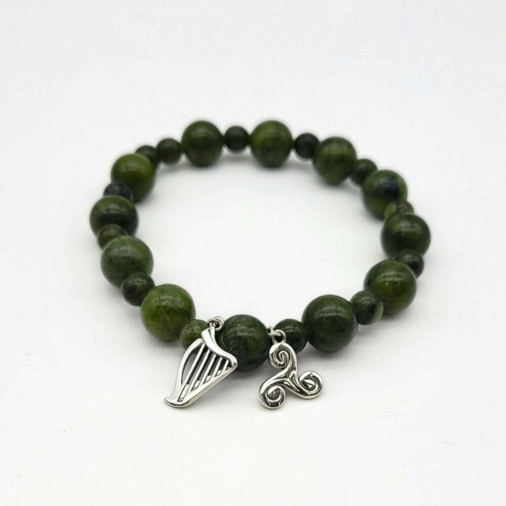 Irish Celtic Bracelets Marble Bracelets - Connemara Marble