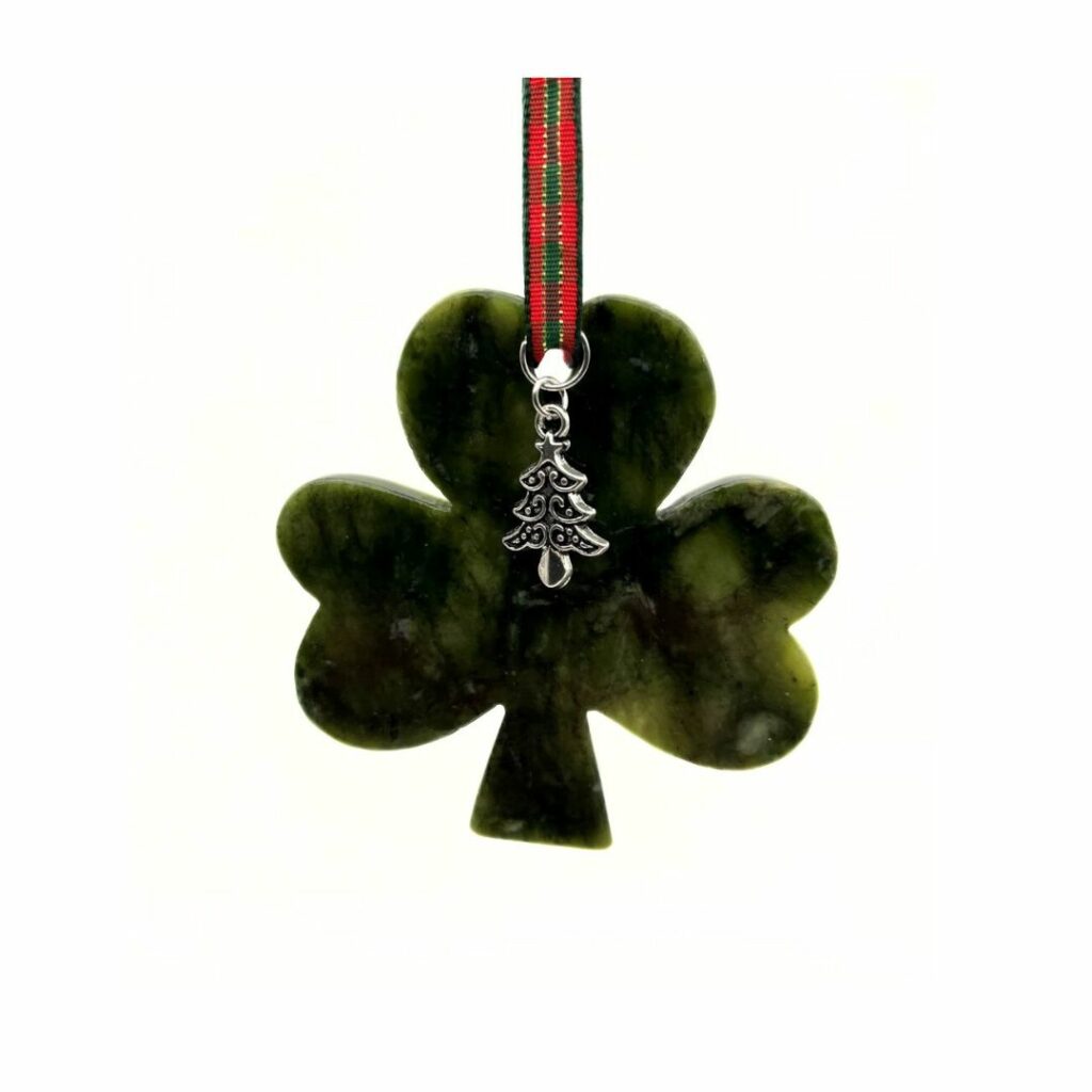 Connemara Marble Set of 2 Christmas Decorations - Connemara Marble